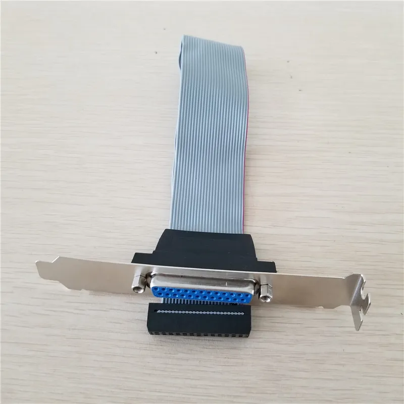 DB25 Parallel Port Cable Set - LPT Printer Port Bracket for Motherboard ...