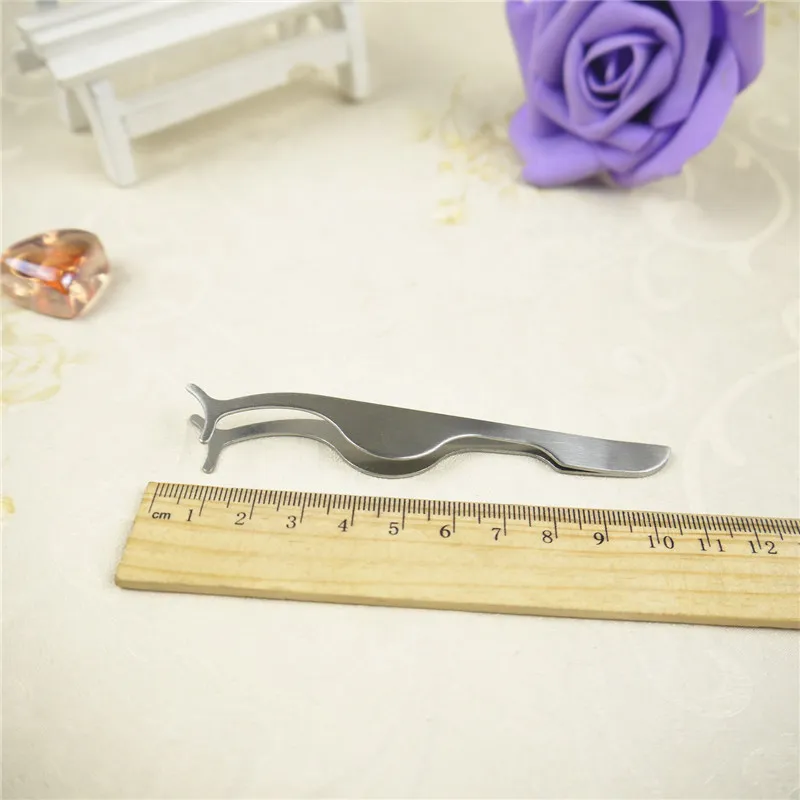 Stainless Steel Eyelash Tweezers Extension Tool With Curler, Tweezers ...