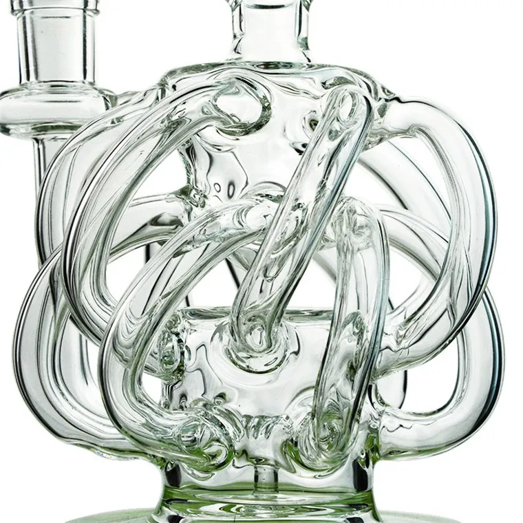 Wholesale Super Cyclone 9 Glass Bong With 12 Recycler Tubes, Vortex ...