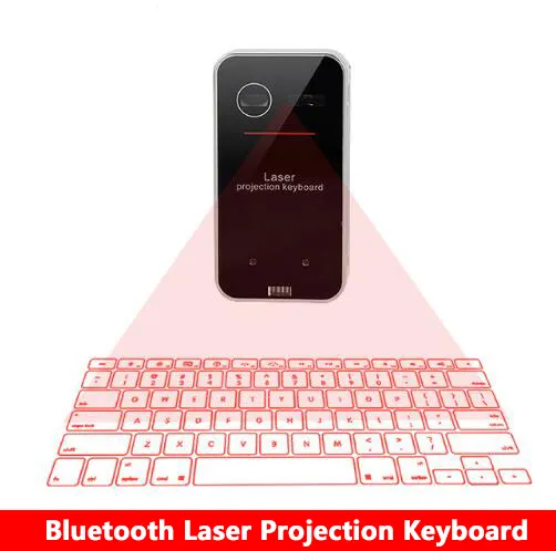 Virtual Laser Projected Keyboard With Mouse Function:... From Camara ...