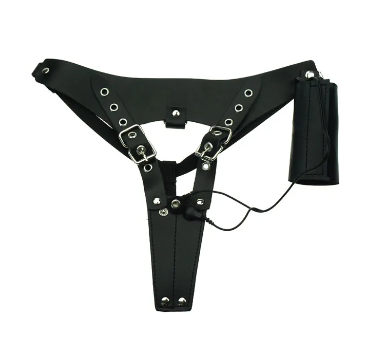 Electric Shock Chastity Belt Women Pant Electrostimulation Masturbation