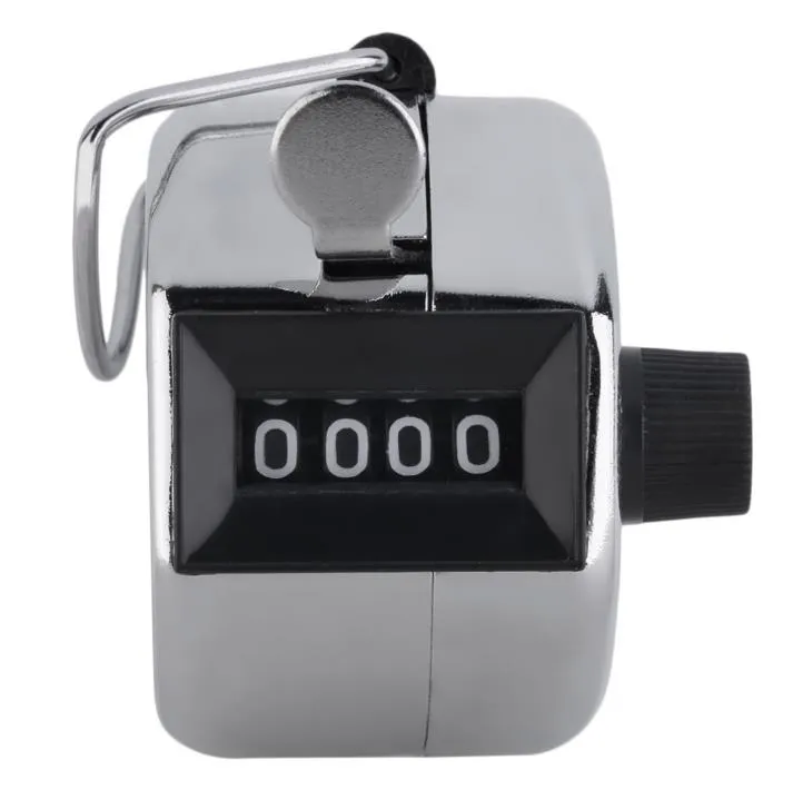 DHgate.com:Stainless Steel 4-Digit LCD Tally Counter: Portable Handheld ...