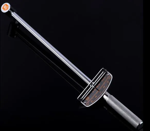 Adjustable Pointer Socket Torque Wrench Tool 1/2 inch Drive 300 N·m ...