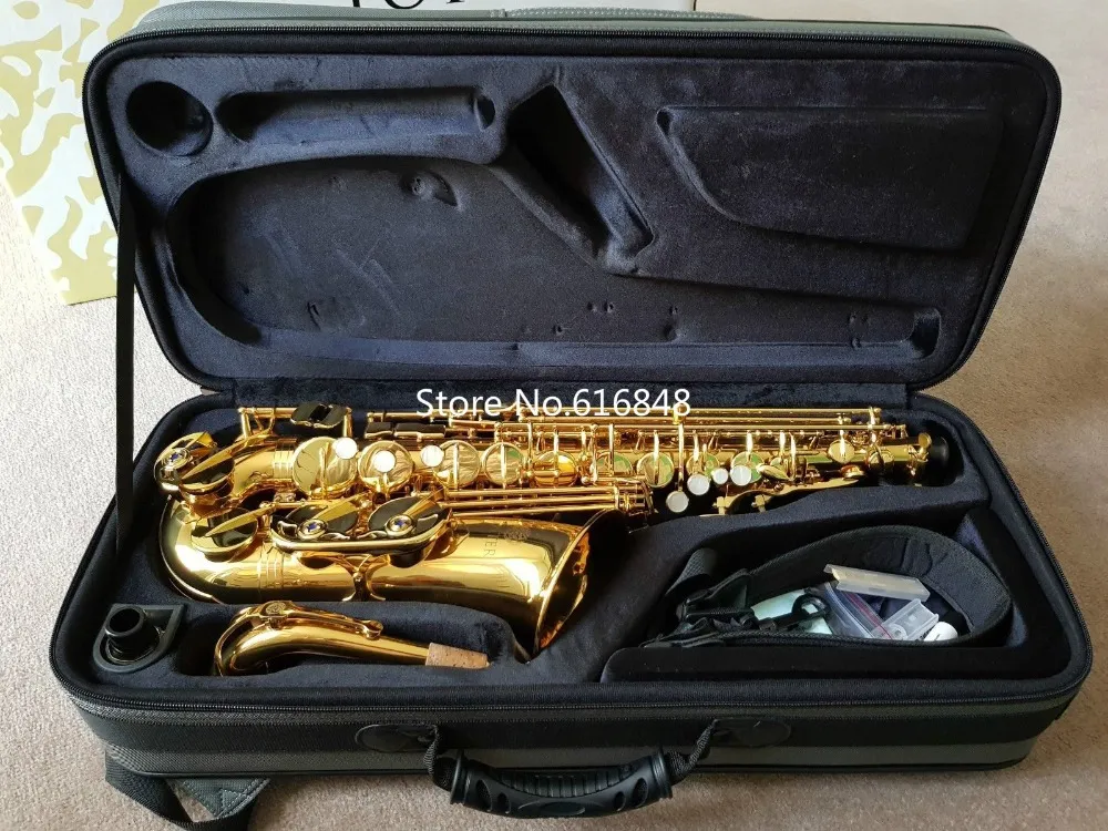 DHgate.com:Jupiter JAS767 Alto Eb Tone Brass Saxophone with Mouthpiece ...