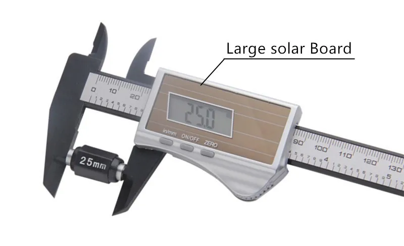 Wholesale Solar Digital Caliper With Carbon Fiber Vernier For ...
