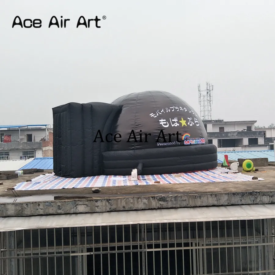 Portable Inflatable Dome Tent 4m Diameter Airblown Projection Screen ...