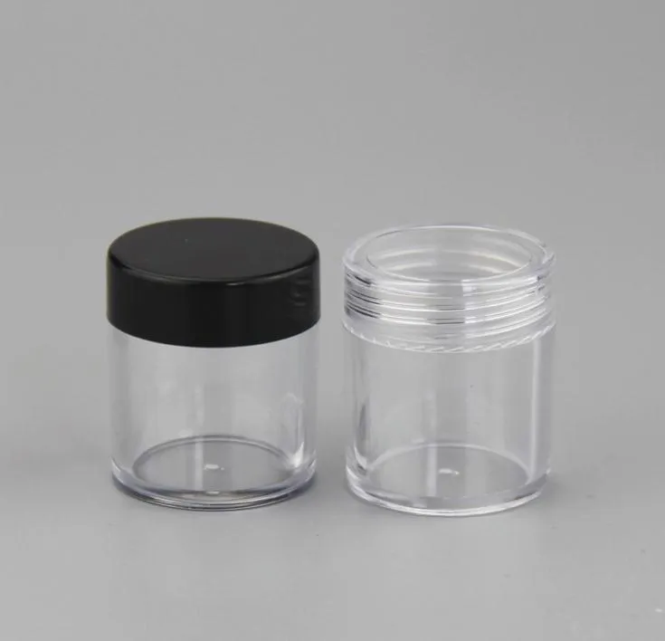 Small Cosmetic Jars 10G Round Plastic Cosmetic Containers, Empty Sample ...