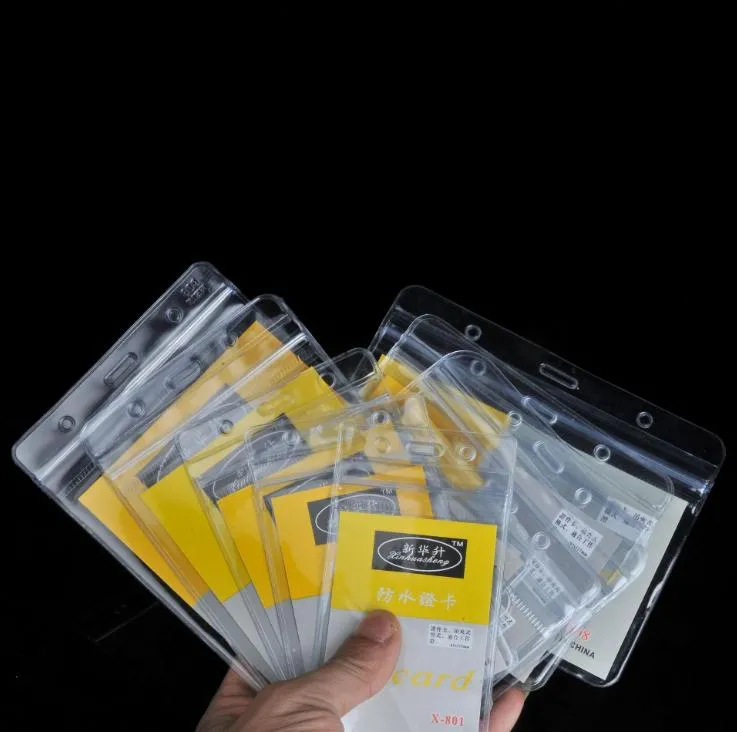Transparent PVC Cards Waterproof Soft Employee Permit Bus Card Set with ...