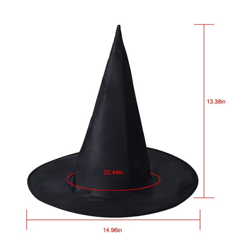 Caperuza De Foca Burst Black Oxford Sombrero De Bruja Harry Potter ...