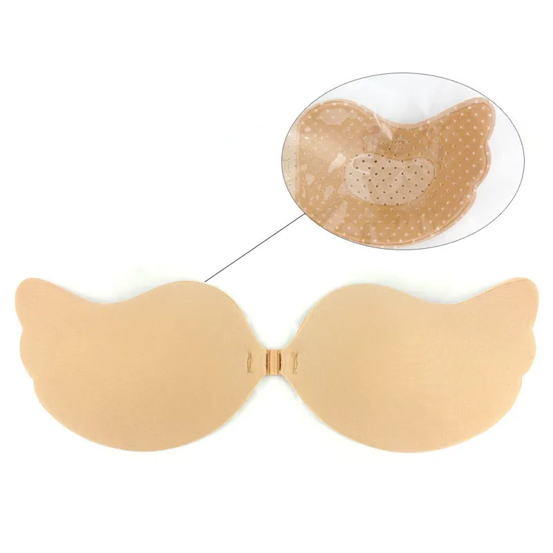 Hot Mango Womens Butterfly Shape Invisible Bra Self Adhesive Silicone ...