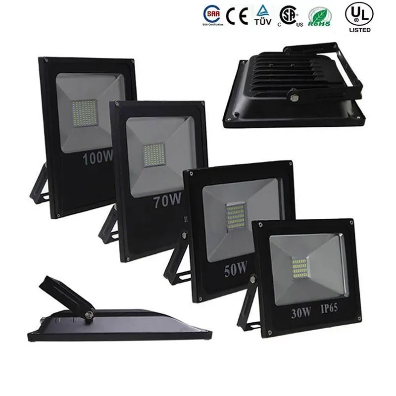 DHgate.com:IP65 Waterproof Led Floodlights | 30W-100W Warm/Cool White ...