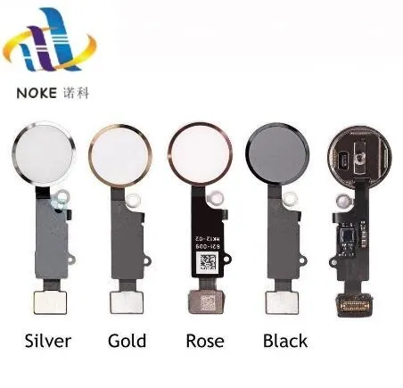 IPhone 7 Plus LCD Replacement Home Button Assembly Durable Flex Cable Repair Part In Black ...