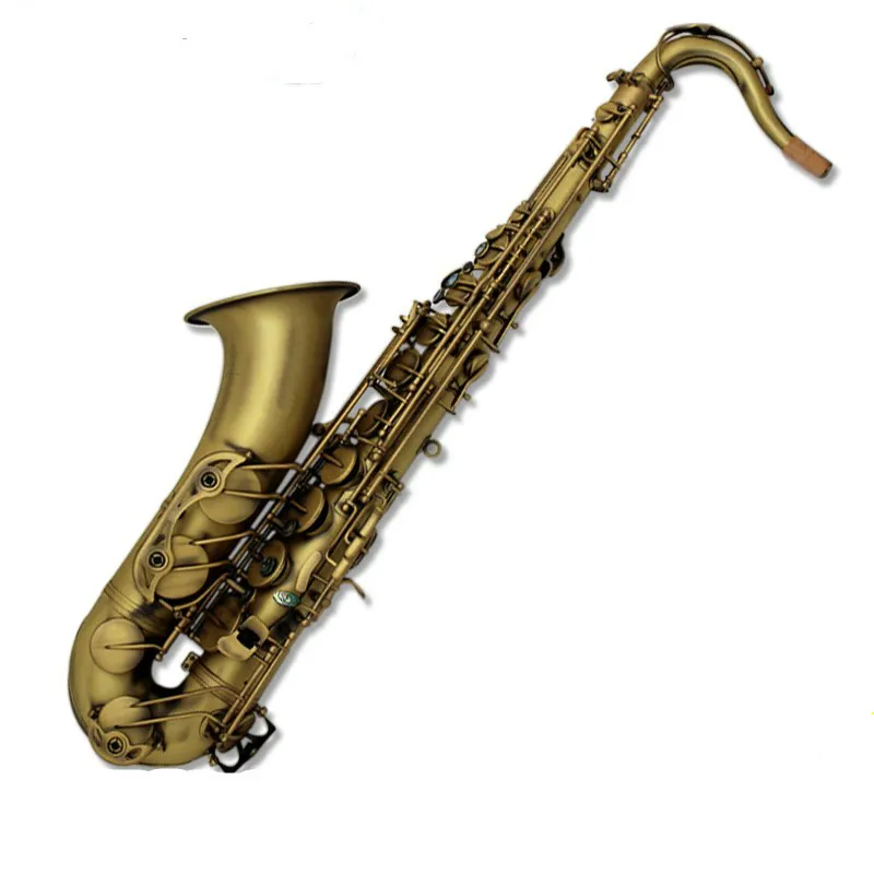Bb Tenor Brass Saxophone, Professional Music Instrument With Matte ...