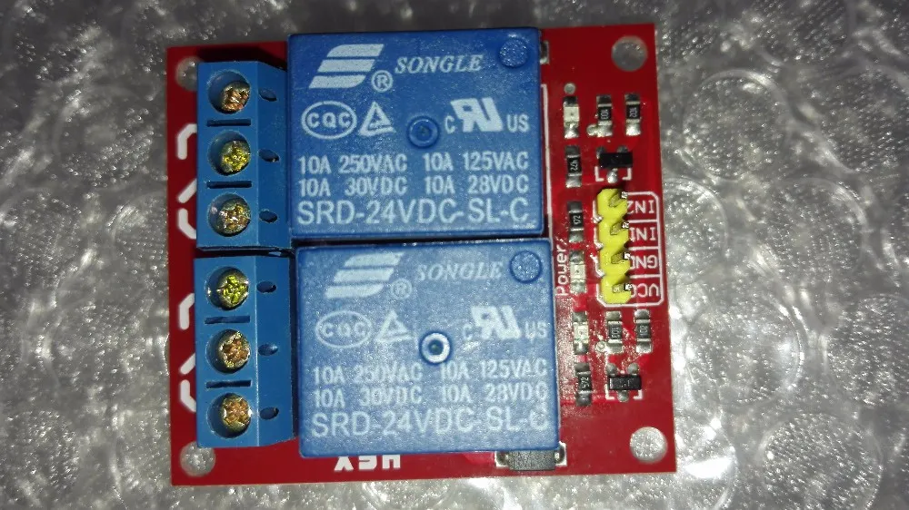 Wholesale New 2 Way 5V DC Power Supply Control Relay Module Relay ...