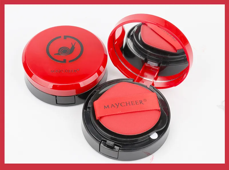 MAYCHEER Snail Air Cushion CC Cream 15g Light Thin Breathable Essence ...