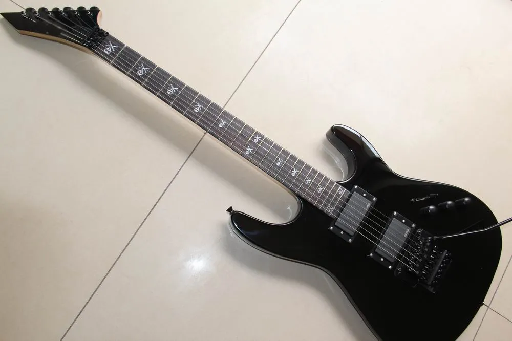 DHgate.com:One-Piece Electric Guitar Neck with Black Hardware and Skull ...