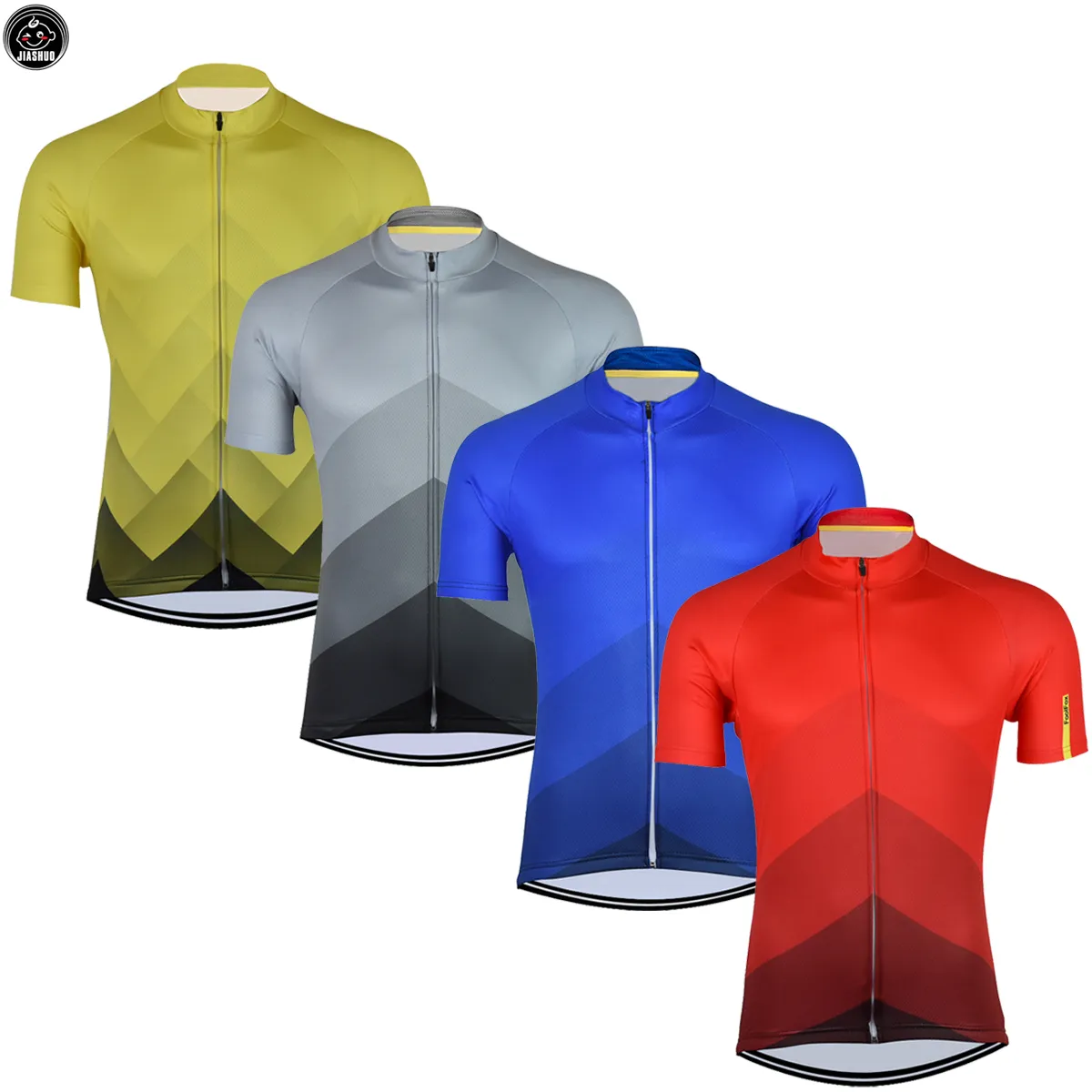 NEW 2018 Gray Red Yellow Blue Mountain Road RACE Team Bike Pro Cycling ...