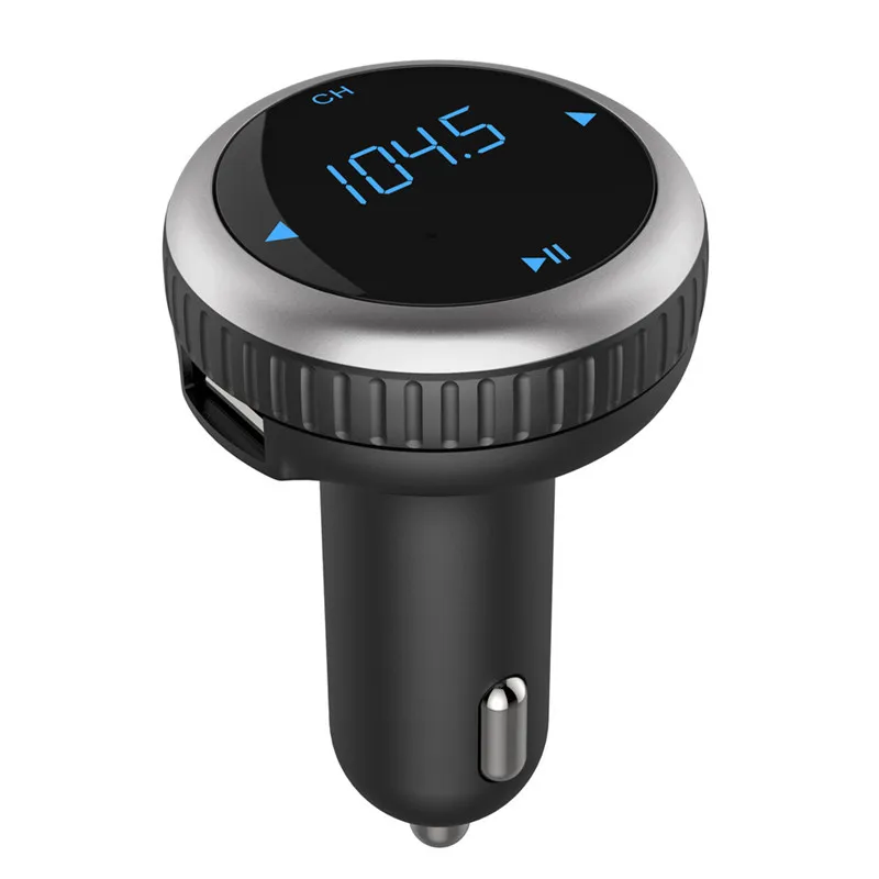 DHgate.com:Bluetooth Car FM Transmitter with Dual USB Ports, TF Card ...