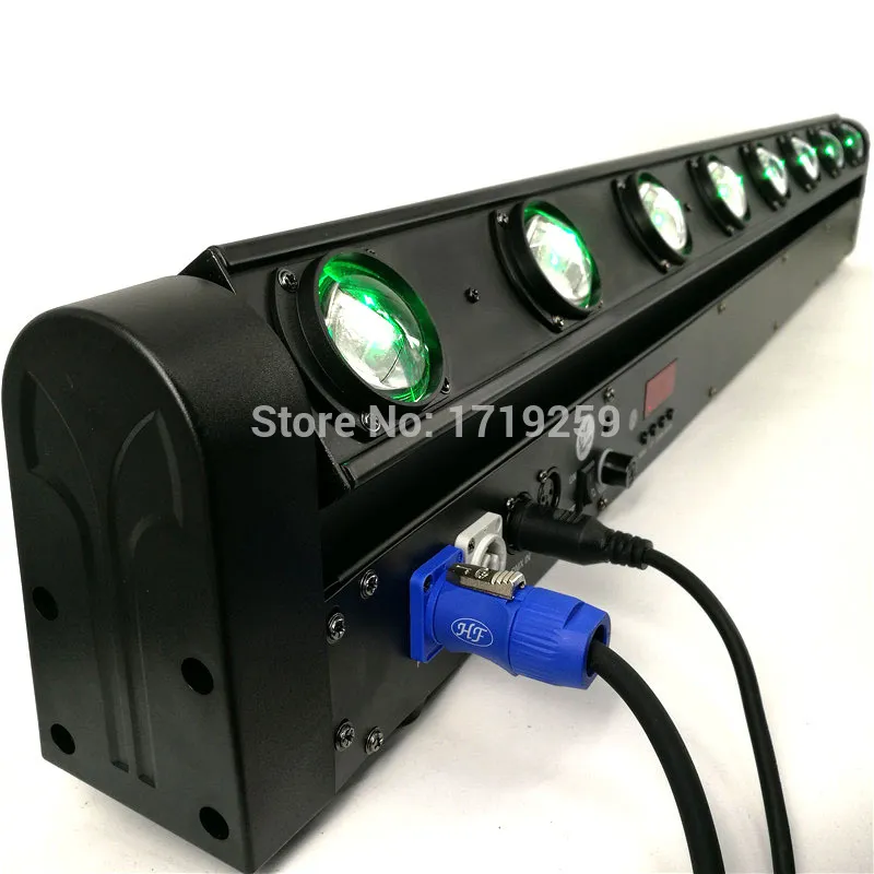 LED Bar Beam 8x12W RGBW Quad Moving Head Stage Light DMX Control For ...