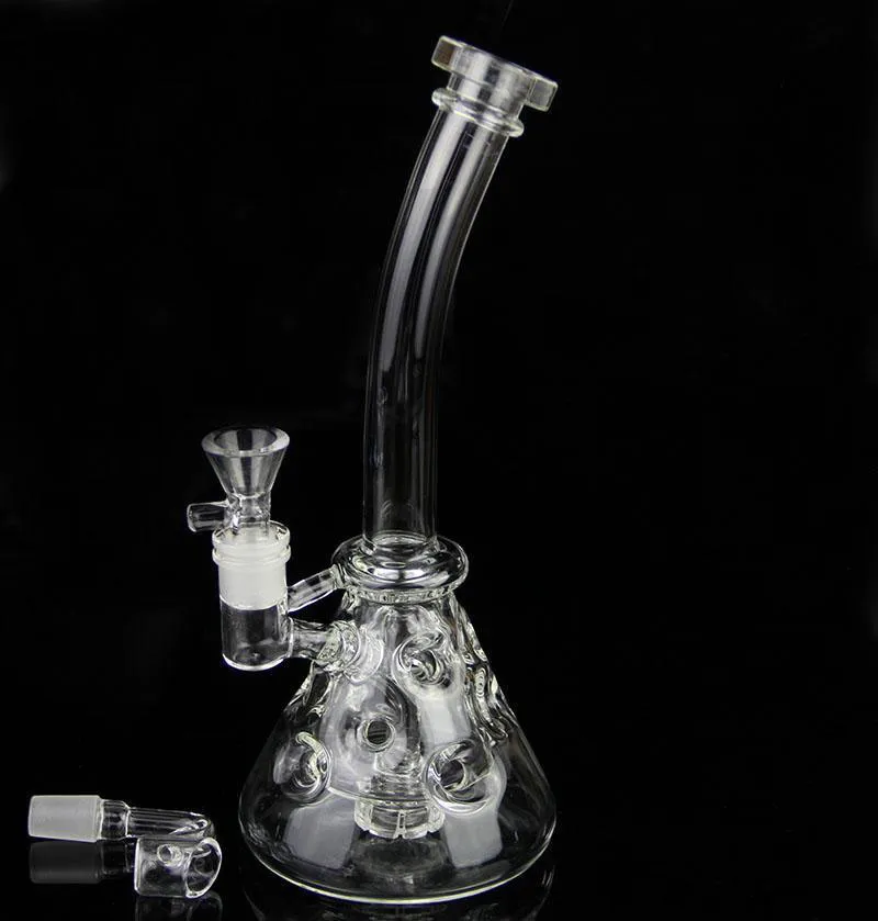 El Más Nuevo Glass Bongs Beaker Pipa Para Fumar Con Agua Glass Recycler ...
