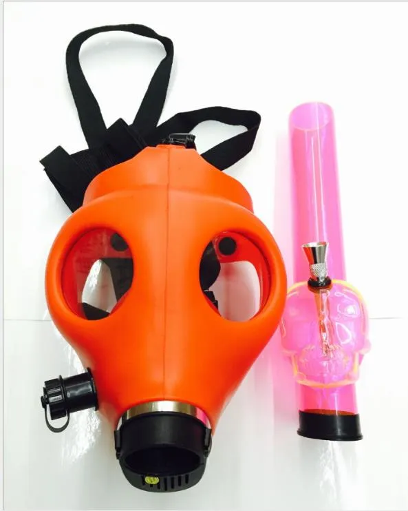 Food Grade Silicone Gas Mask With Water Pipe Versatile Protection For ...
