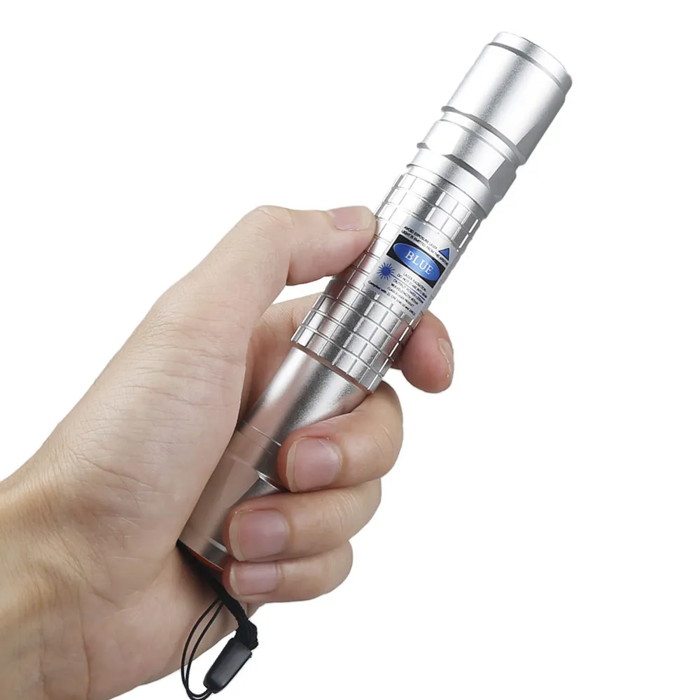 Remote Uv Laser Pointer 405nm Pen With High Power Blue And Purple Beam ...