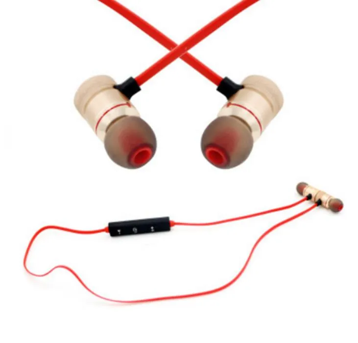 M9 Magnet Metal Sports Bluetooth Headset V4.2 Waterproof, Sweat Proof ...