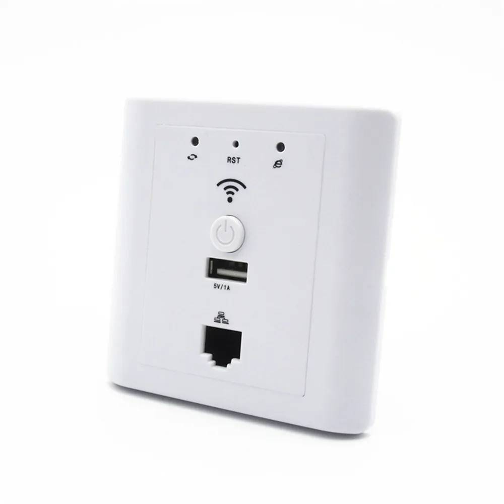Wall Mountable Wireless Access Point With USB, Ethernet, And PoE ...