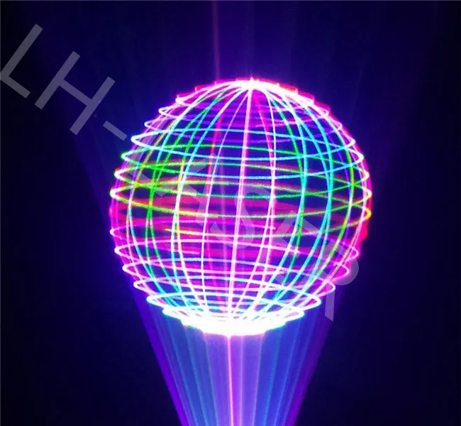 4000MW RGB Full Color High Powered Laser Disco System For Outdoor Club ...