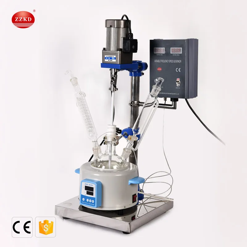DHgate.com:Single Layer Glass Reactor Set for Dissolution and ...