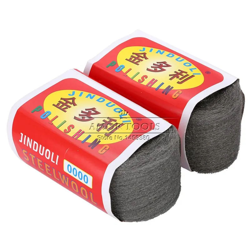 2 Teile/Los Stahl Wolle 0000 Ultra Feine Metall Faser Wolle Pads Für ...
