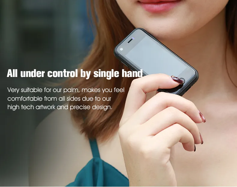 Super Mini Android SmartPhone Cell Phones Original SOYES 7S MTK6580 ...