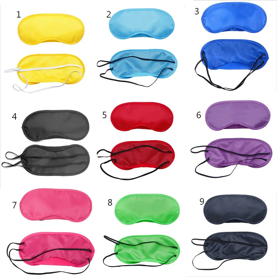 DHgate.com:Sleeping Eye Mask 13 Colors Polyester Eye Cover Breathable ...