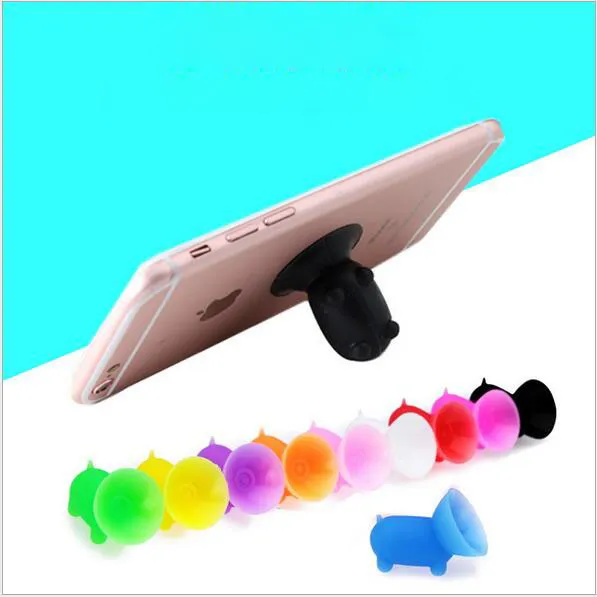 2024 Ultra Cute Pig Phone Holder: Silicone Suction Cup Universal Mount ...