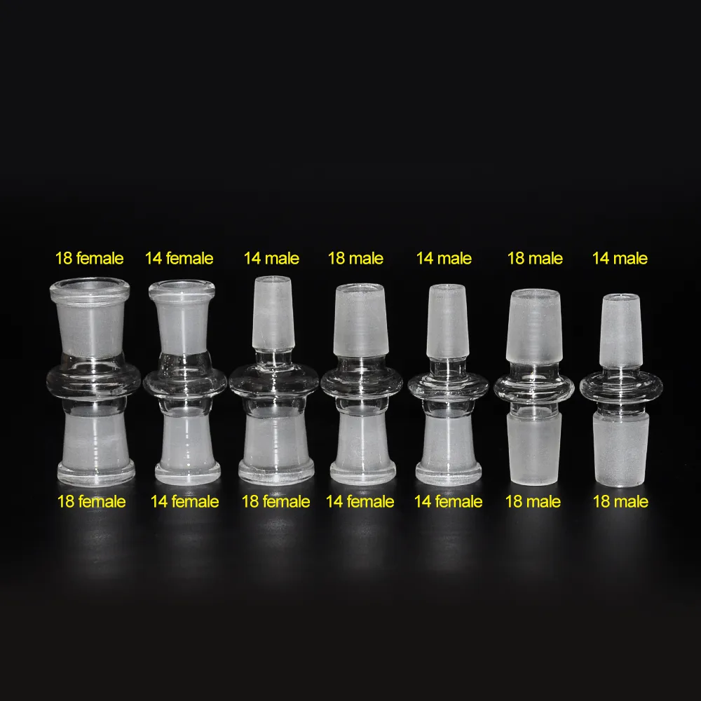 Glass Adapters | Wholesale Glass Drop Down Adapter | Male To Male ...