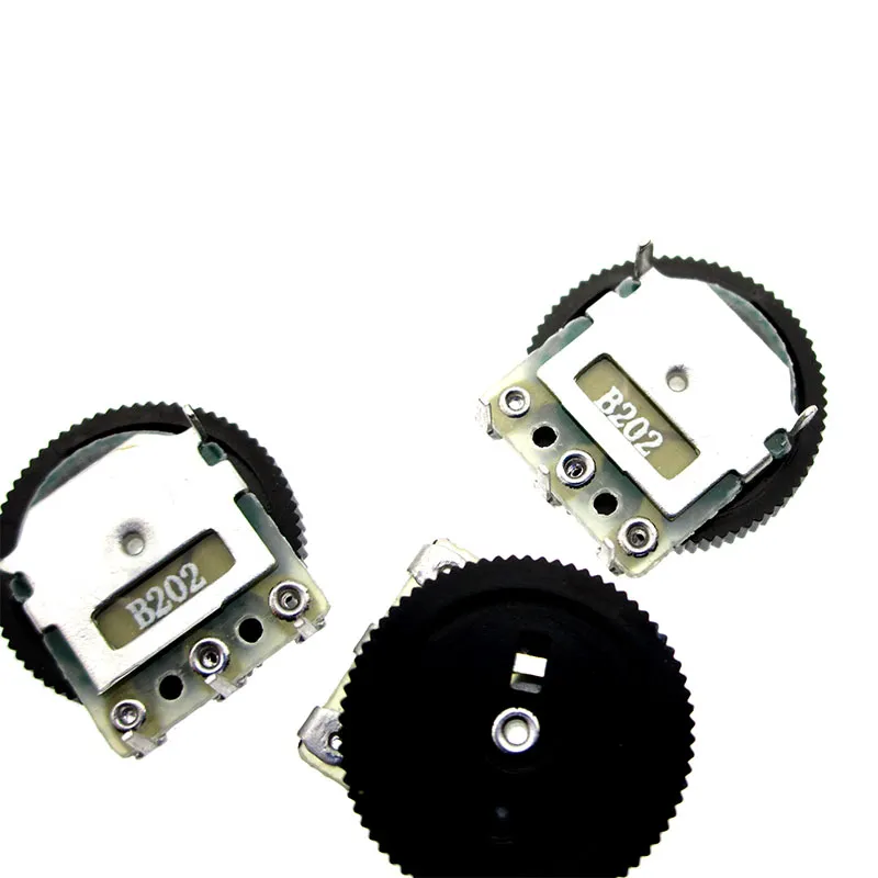 DHgate.com:Potentiometer with Switch B202 B2K Single 3-Pin: Gear Dial ...