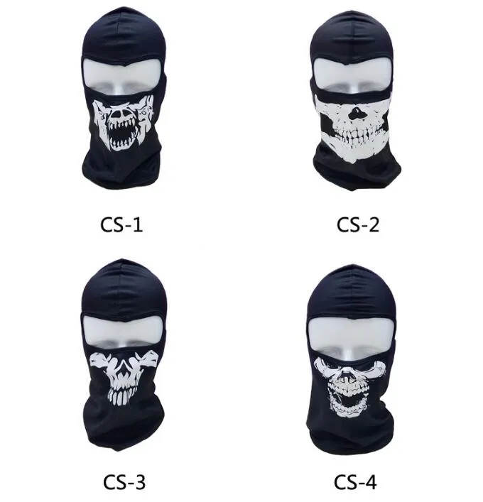 Ghost Skull Mask: Full Face, Breathable & Windproof For Biking, Skiing ...