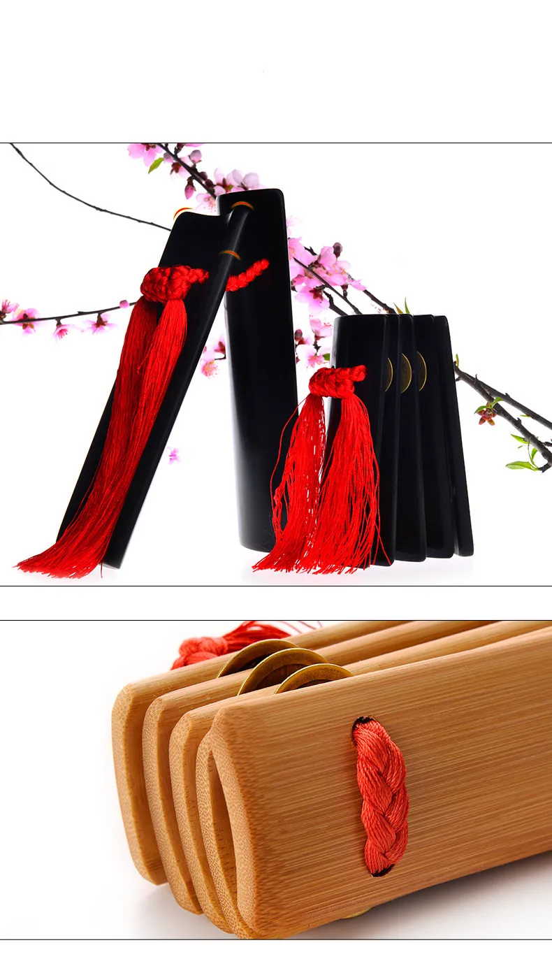 Castanets De Bambú Pequeño Allegretto San Juban Kuaiban Instrumento ...