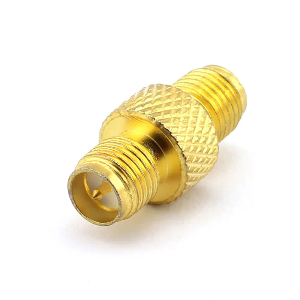 SMA Female To RP SMA Female RF Connector Adapter: Coax Jack Barrel ...
