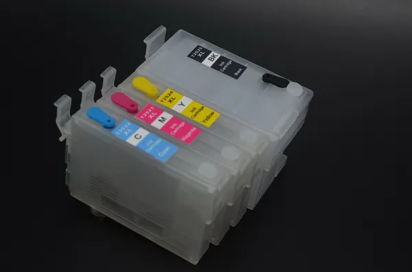 DHgate.com:Epson T252XL T2521-T2524 Refill Ink Cartridge Set for WF ...