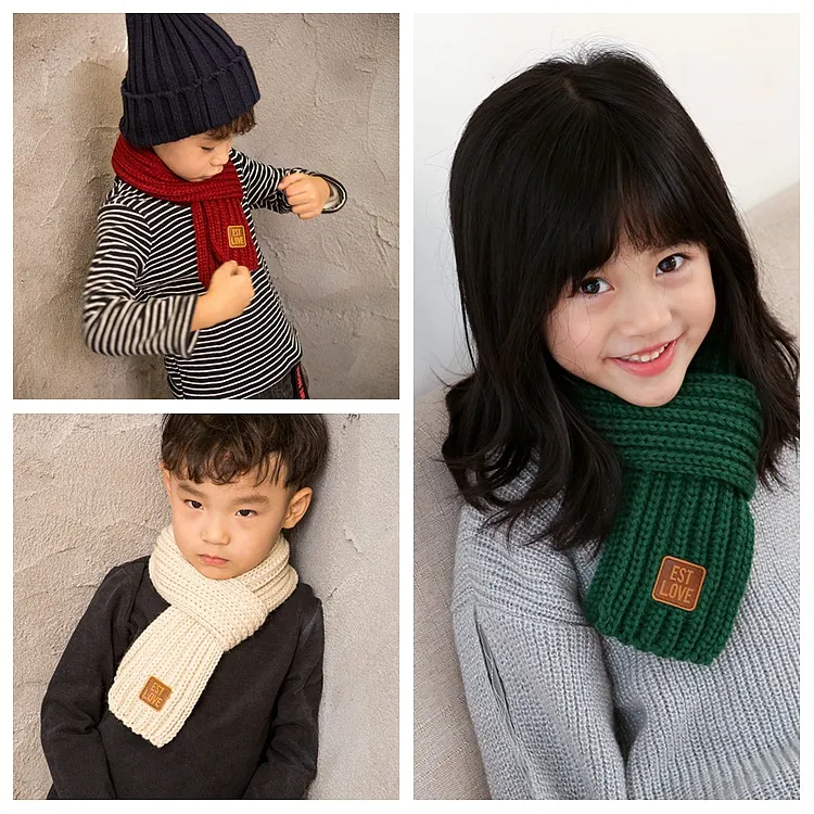 Soft Knitted Scarf: Warm Winter Scarves for Kids - Shop Newest Scarves ...