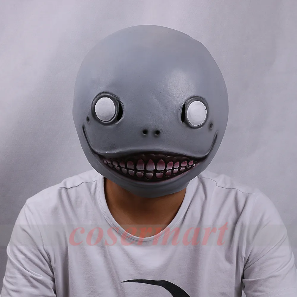 NieR: Automata Masks Hot Game Cosplay Emil Mask Adult Helmet 1:1 Latex ...