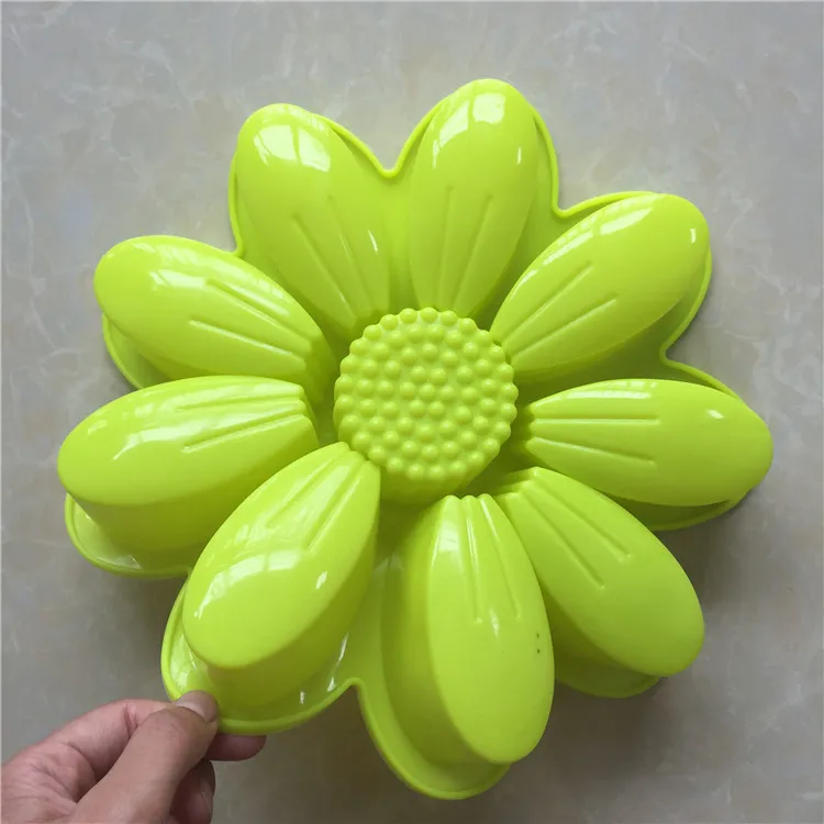 Flower Cake Mold Set - 9 Individual Petal Design, Easy Clean Silicone ...
