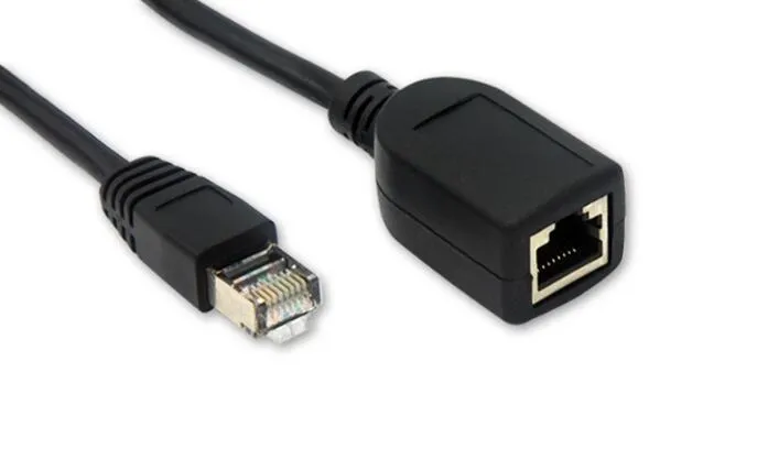 CAT 5 Extension Cable: RJ45 Cable Extender, Pure Copper Network Line ...