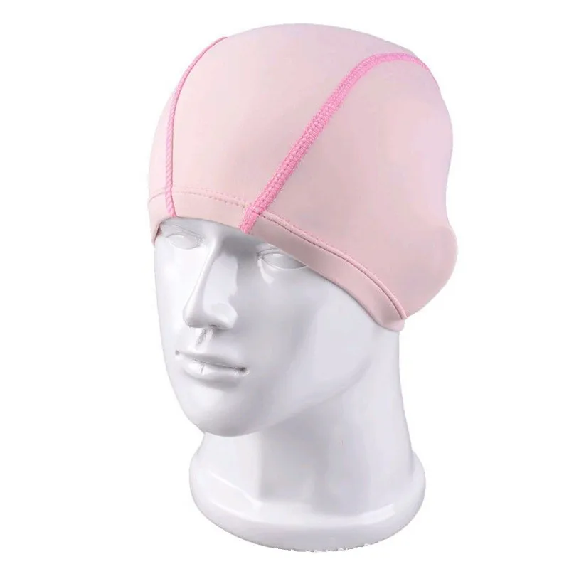 DHgate.com:1PCS Kids Solid Silicone Swimming Cap, Waterproof Adult ...