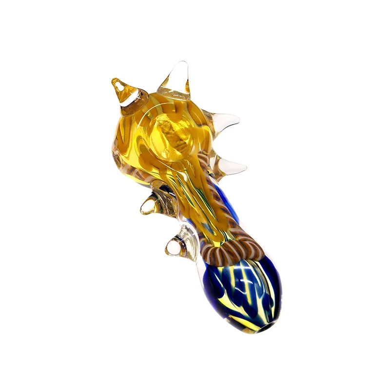 Conch Spoon Pipe Fumed Hand Pipe Tube Smoking Pipes 4.3 Inch Glass ...