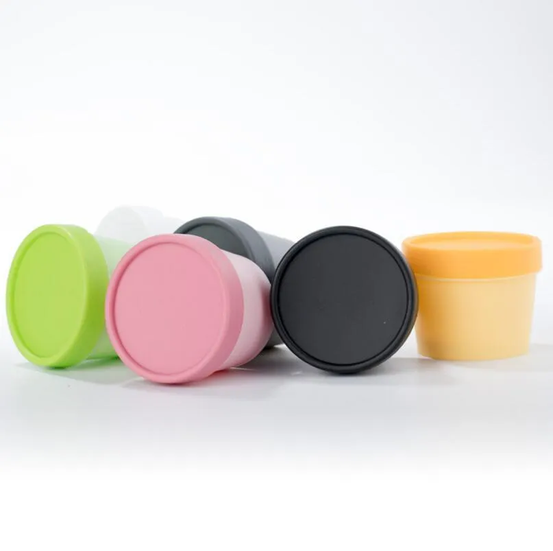 Capacity 50g Cylinder Mask PP Bottle, Facial Mask Cream Jars Containers ...