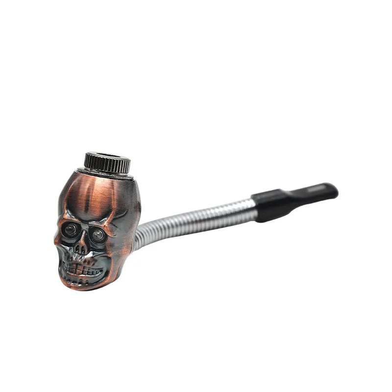 Exquisite Color Mini Pipe Skull Can Bend Light Function High Quality ...
