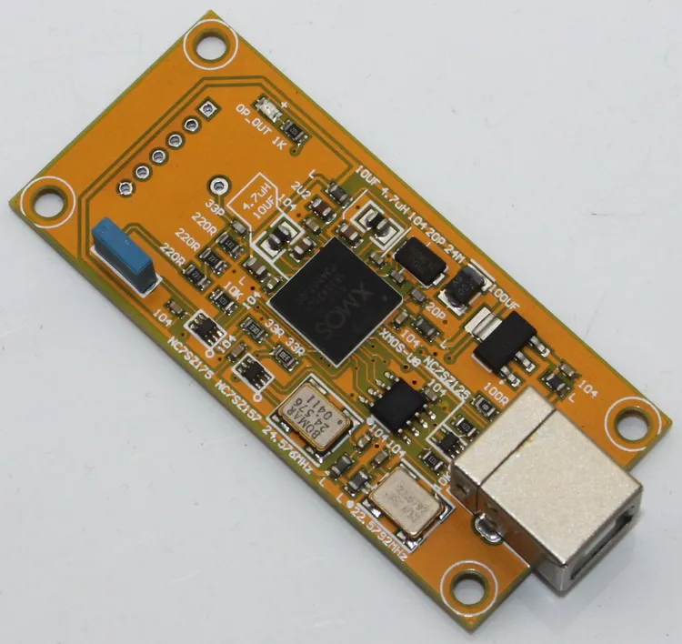 High-Resolution USB Audio Interface Card - XMOS U8, 32-Bit ES9018 ...