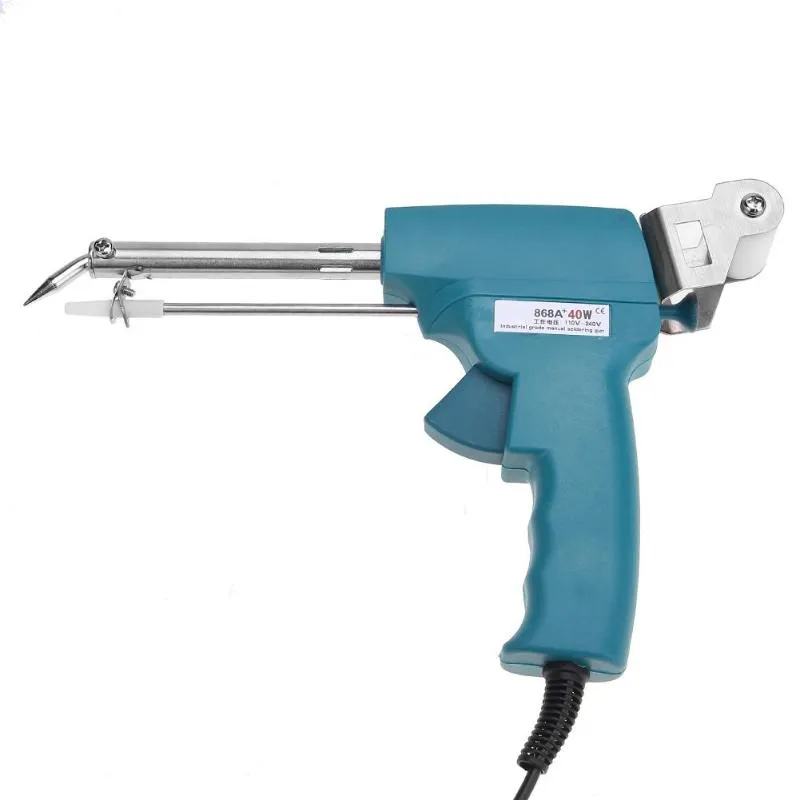 Automatic Tin Feed Welding Gun 80W Electric Soldering Iron Kit With ...